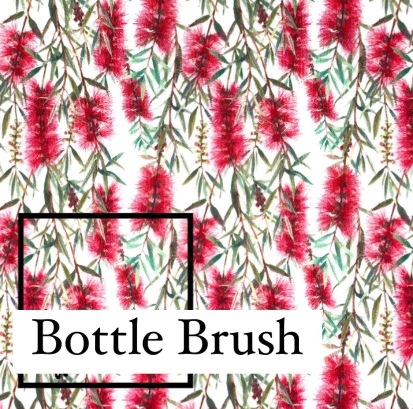 Name Tags for Cloth Nappies - BOTTLE BRUSHES | Green Lily